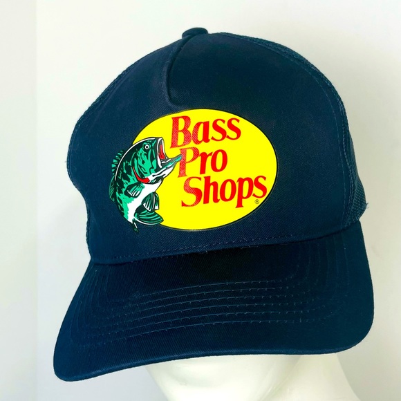 Bass Pro Shops | Accessories | Bass Pro Shops Ball Cap Navy Blue | Poshmark